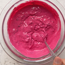 Beetroot Raita - Indian Style Yogurt based Beet Dip in 10 minutes