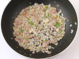 Dry Aloo Matar Recipe - Spicy Indian Aloo and Mutter Sabzi with Tomato