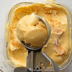 Mango Ice Cream Recipe - Only 4 Ingredients - without Ice Cream Maker