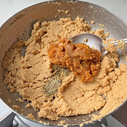 Almond Flour Sukhdi - Small Batch Recipe - Protein Packed Sweet