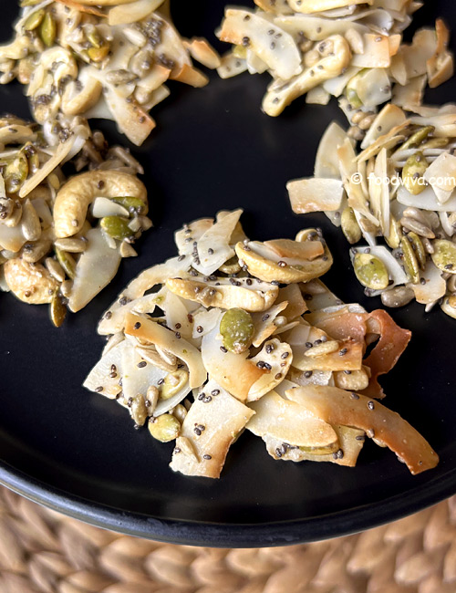 Coconut Clusters - No Refined Sugar Healthy Snack