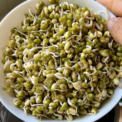 Sprouts Moong Dosa - foodviva.com