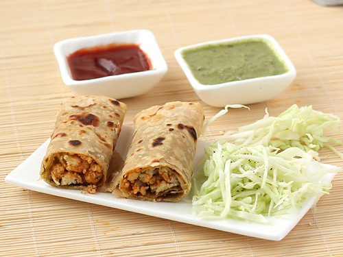 Paneer Roll Recipe - Healthy and Fun to Eat, Spicy Paneer Wrap