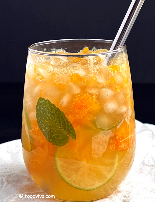Orange Mojito - How to Make Mojito In Easy Steps