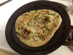 Kulcha Recipe - Easy Butter Kulcha without Yeast - Without Oven