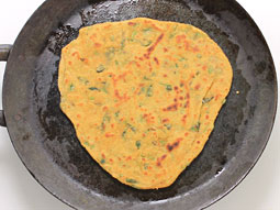 Methi Paratha Recipe With Step By Step Photos - Methi Ke Parathe