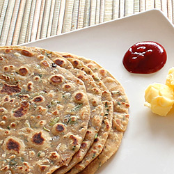 Plain Paratha Recipe - Simple and Easy to Make Indian Parantha - Step ...