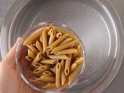 White Pasta Recipe with Creamy White Pasta Sauce Prepared from Scratch