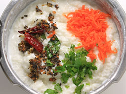 Curd Rice Recipe - South Indian style Yogurt Rice with Urad Dal Tempering